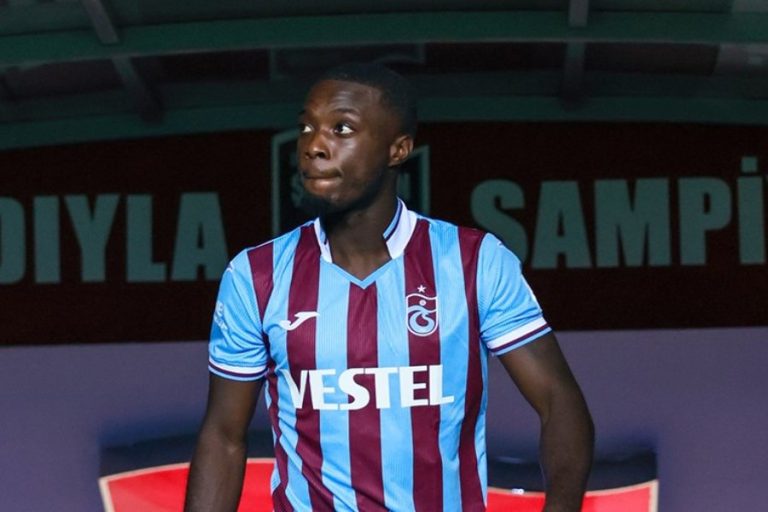 Les stats de Nicolas Pépé pour son premier match avec Trabzonspor ...